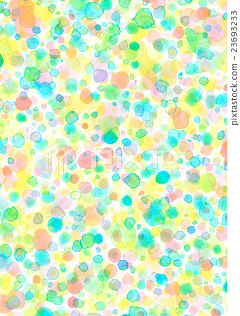Background material Water color dots - Stock Illustration [23693233 ...