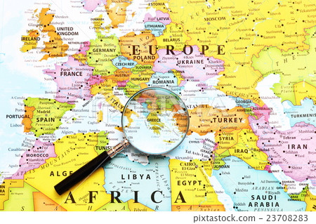 World map · Greece - Stock Photo [23708283] - PIXTA