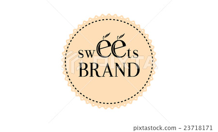 Sweets vector logo design template - Stock Illustration [23718171] - PIXTA