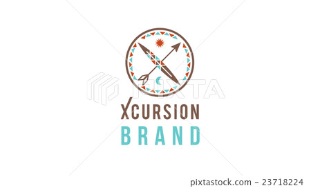 Excursion vector logo design template - Stock Illustration [23718224 ...