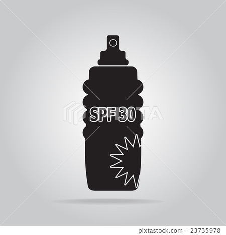 Sunscreen spray icon - Stock Illustration [23735978] - PIXTA