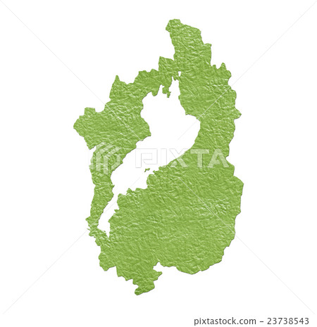 Shiga Prefecture Map - Stock Illustration [23738543] - PIXTA