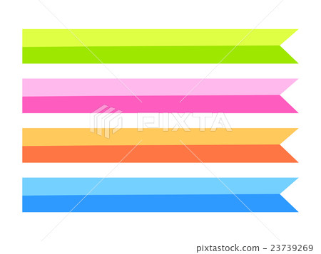 Ribbon heading background - Stock Illustration [23739269] - PIXTA