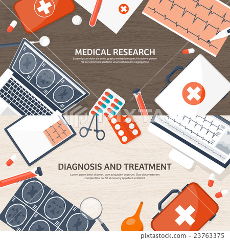 Medical flat background. Health care,first aid - Stock Illustration ...