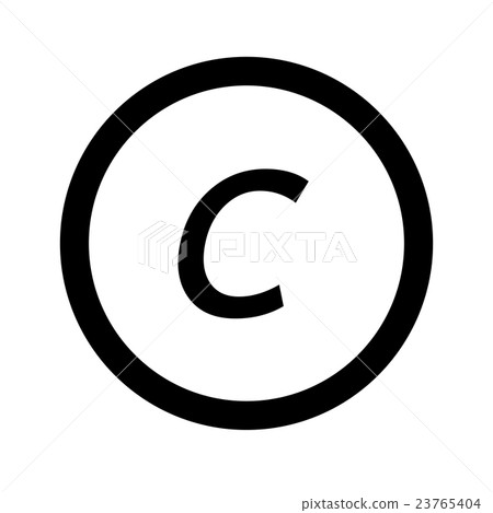 Basic font letter c icon Illustration design - Stock Illustration ...
