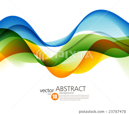 Colorful vector lines. Abstract background - Stock Illustration ...