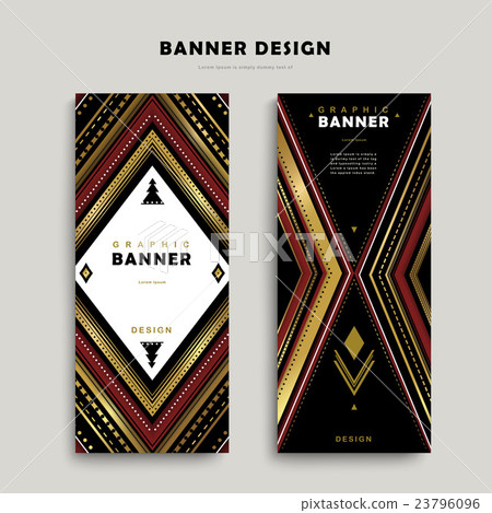 classic banner template - Stock Illustration [23796096] - PIXTA