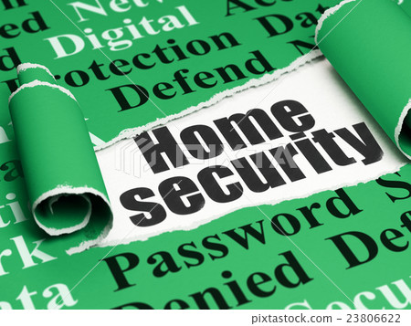 Privacy concept: black text Home Security under - Stock Illustration ...