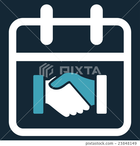 Contract Date Icon - Stock Illustration [23848149] - PIXTA