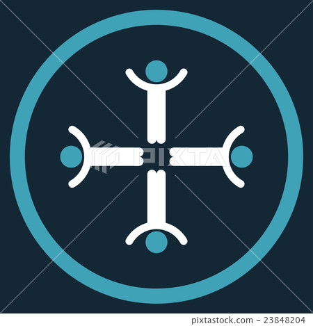 Hands Up Men Icon - Stock Illustration [23848204] - PIXTA