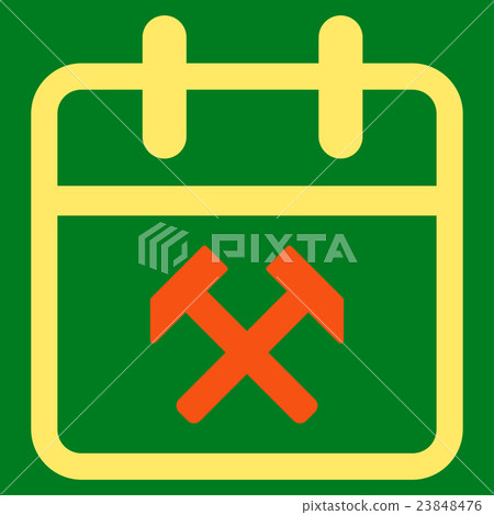 Working Day Icon - Stock Illustration [23848476] - PIXTA