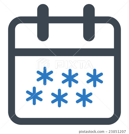 Winter Day Icon - Stock Illustration [23851207] - PIXTA