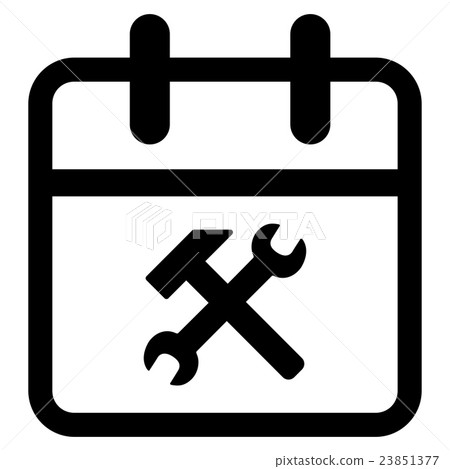 Working Day Icon - Stock Illustration [23851377] - PIXTA