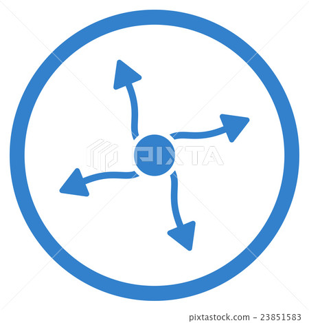 Curve Arrows Icon - Stock Illustration [23851583] - PIXTA