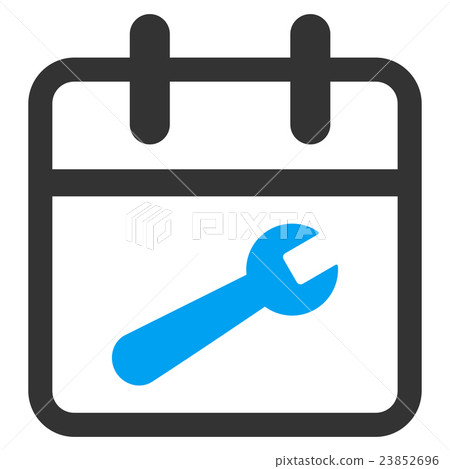 Service Day Icon - Stock Illustration [23852696] - PIXTA