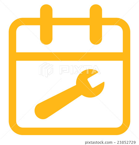 Service Day Icon - Stock Illustration [23852729] - PIXTA