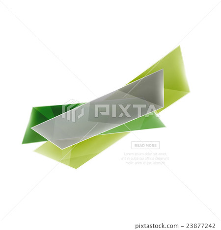 Vector geometric shape ad promo banner - Stock Illustration [23877242 ...