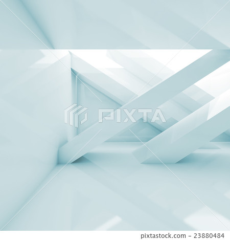 Abstract 3d room interior square background - Stock Illustration ...