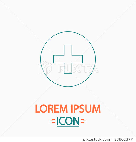 Medical cross computer symbol-插圖素材 [23902377] - PIXTA圖庫