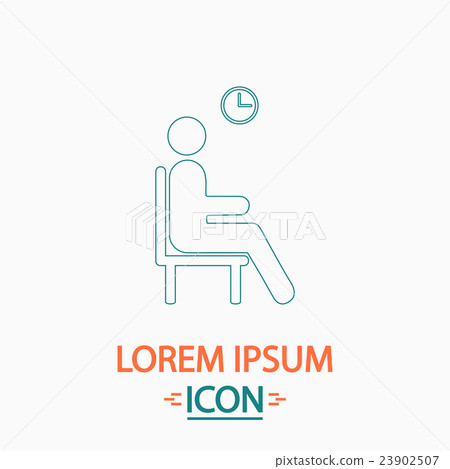 Waiting computer symbol - Stock Illustration [23902507] - PIXTA