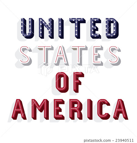 united states of america icon - Stock Illustration [23940511] - PIXTA