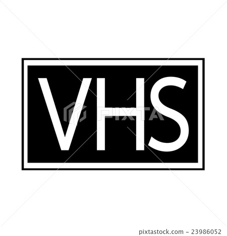 VHS icon Illustration design - Stock Illustration [23986052] - PIXTA