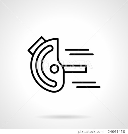 Goniometer black line vector icon - Stock Illustration [24061458] - PIXTA
