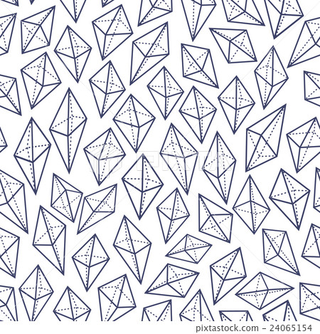 crystal pattern, vector - Stock Illustration [24065154] - PIXTA