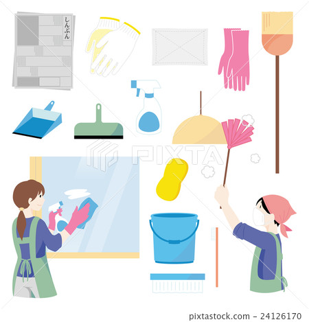 Cleaning illustration - Stock Illustration [24126170] - PIXTA