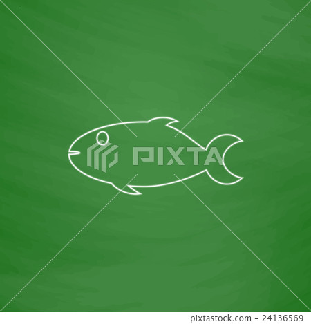 fish computer symbol - Stock Illustration [24136569] - PIXTA
