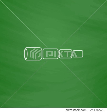 Spyglass computer symbol - Stock Illustration [24136579] - PIXTA