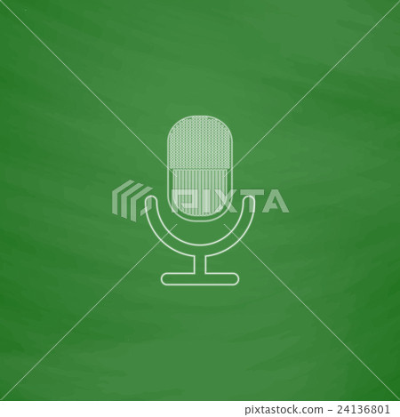 microphone computer symbol - Stock Illustration [24136801] - PIXTA