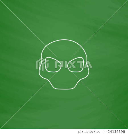 Alien Head computer symbol - Stock Illustration [24136896] - PIXTA