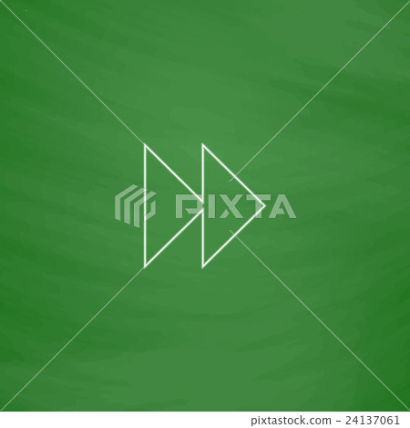 Fast forward computer symbol - Stock Illustration [24137061] - PIXTA
