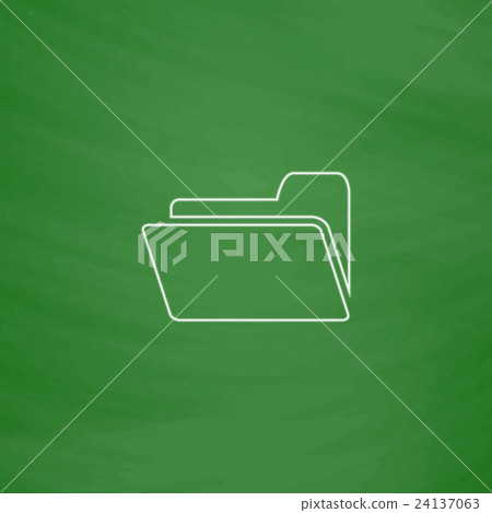 Folder computer symbol - Stock Illustration [24137063] - PIXTA