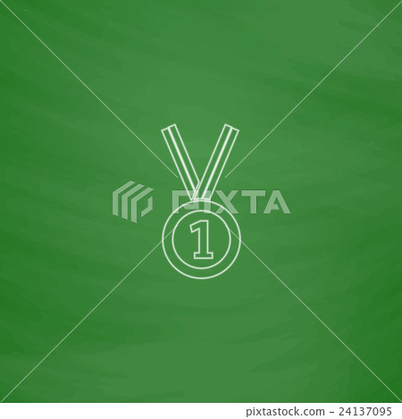 gold medal computer symbol - Stock Illustration [24137095] - PIXTA