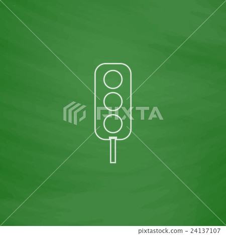Traffic light computer symbol - Stock Illustration [24137107] - PIXTA