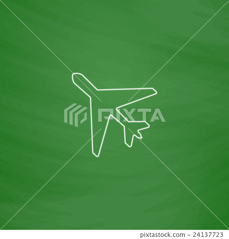 Plane computer symbol - Stock Illustration [24137723] - PIXTA