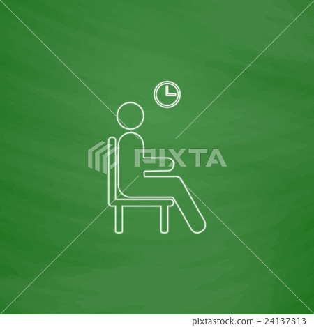 Waiting computer symbol - Stock Illustration [24137813] - PIXTA