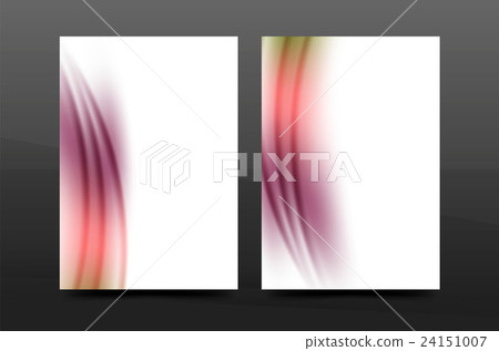 A4 size annual report business flyer cover - Stock Illustration ...