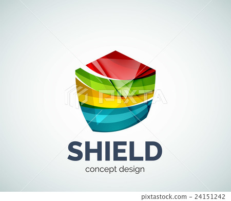 Shield logo business branding icon - Stock Illustration [24151242] - PIXTA