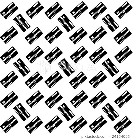 Seamless pattern credit card-插圖素材 [24154095] - PIXTA圖庫