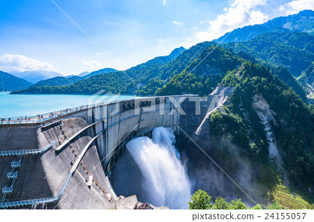[Toyama] Kurobe Dam [Summer] - Stock Photo [24155057] - PIXTA