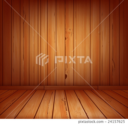 interior on wooden wall background - Stock Illustration [24157625] - PIXTA