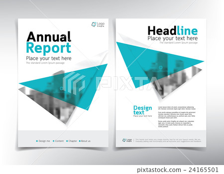 Minimalist business cover page, vector template - Stock Illustration ...