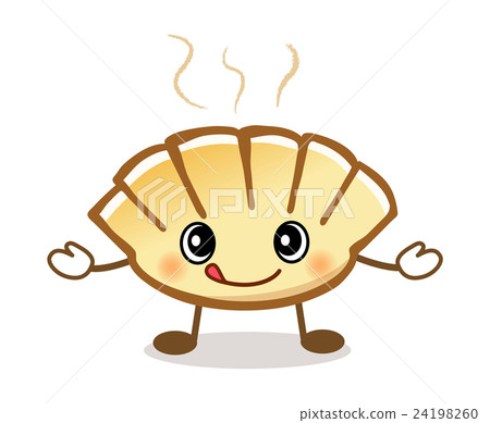 Cute dumplings characters Others - Stock Illustration [24198260] - PIXTA
