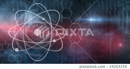 A digital computer interface - Stock Illustration [24203258] - PIXTA