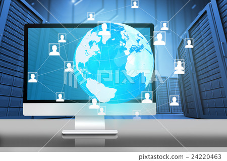 Composite image of computer screen - Stock Illustration [24220463] - PIXTA