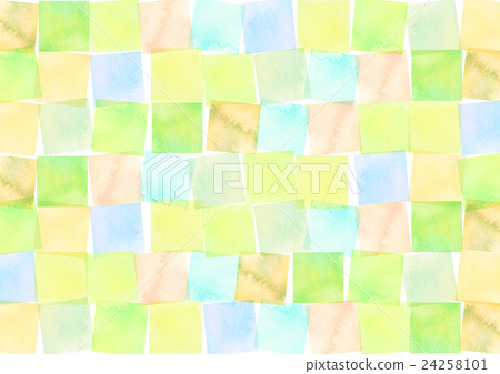 Background material Watercolor Wind Square - Stock Illustration ...