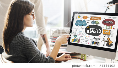 Stock Photo: Ideas Creative Mission Strategy Vision Concept - Stock ...